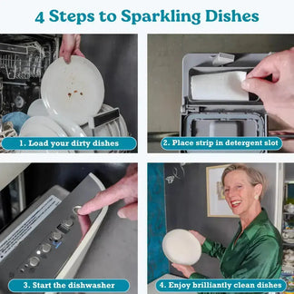 Eco-Friendly Dishwasher Sheets | 180 Washes